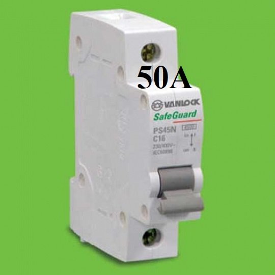 cb tép 50a vanlock sino - thiết bị điện đóng ngắt giá sỉ hàng sino